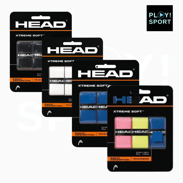 HEAD XTREMESOFT OVERWRAP SURGRIPS – PLAY SPORT